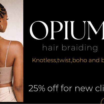 Opium African hair braiding | Book Online with StyleSeat